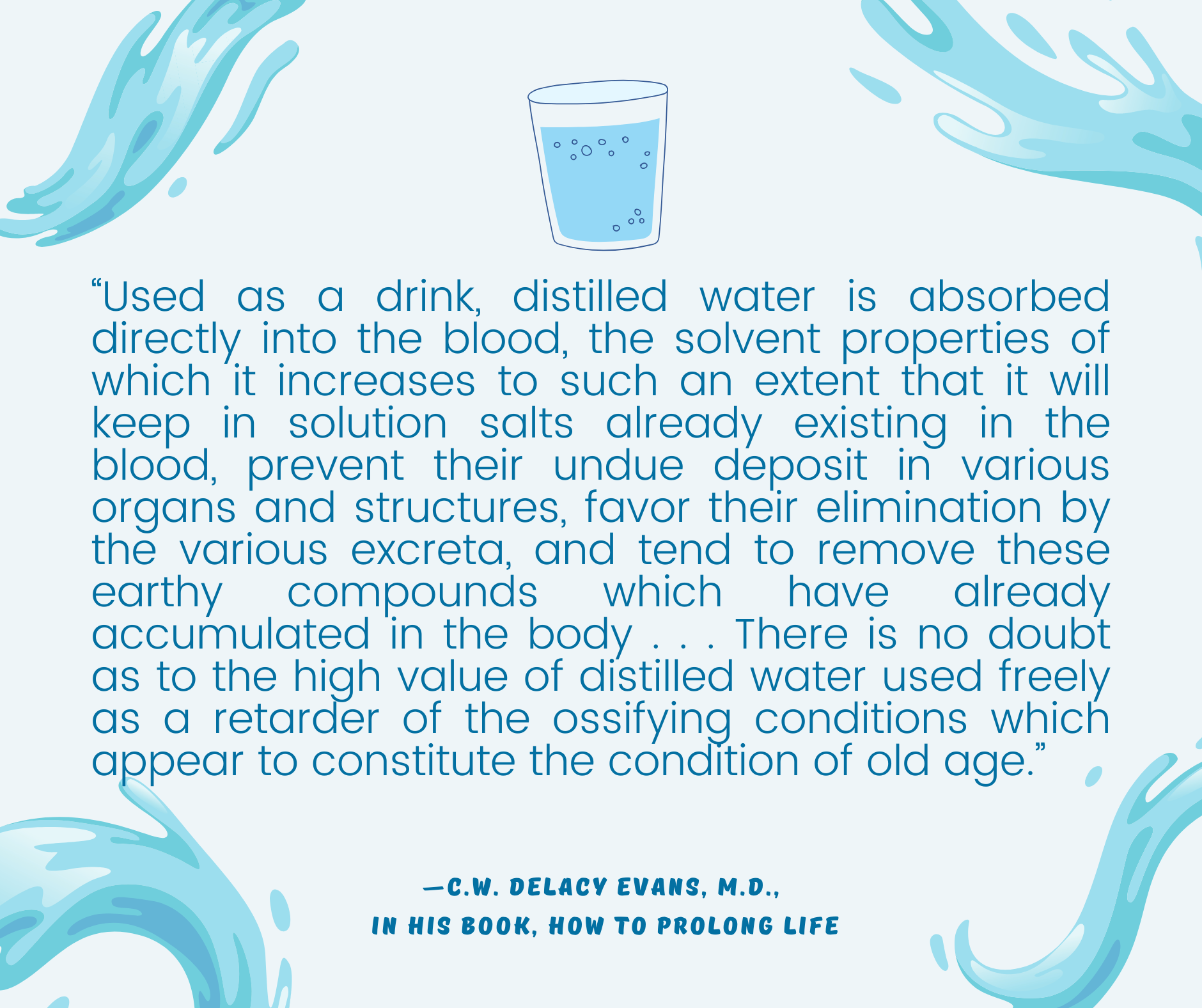 Why do Natural Hygienists Drink Distilled Water? - The Raw Key